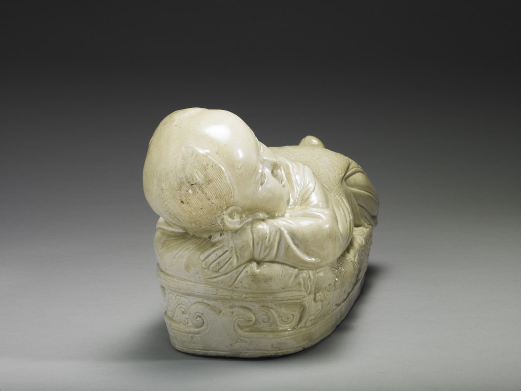 Treasures – Pillow in the Shape of Recumbent Child (Northern Song ...